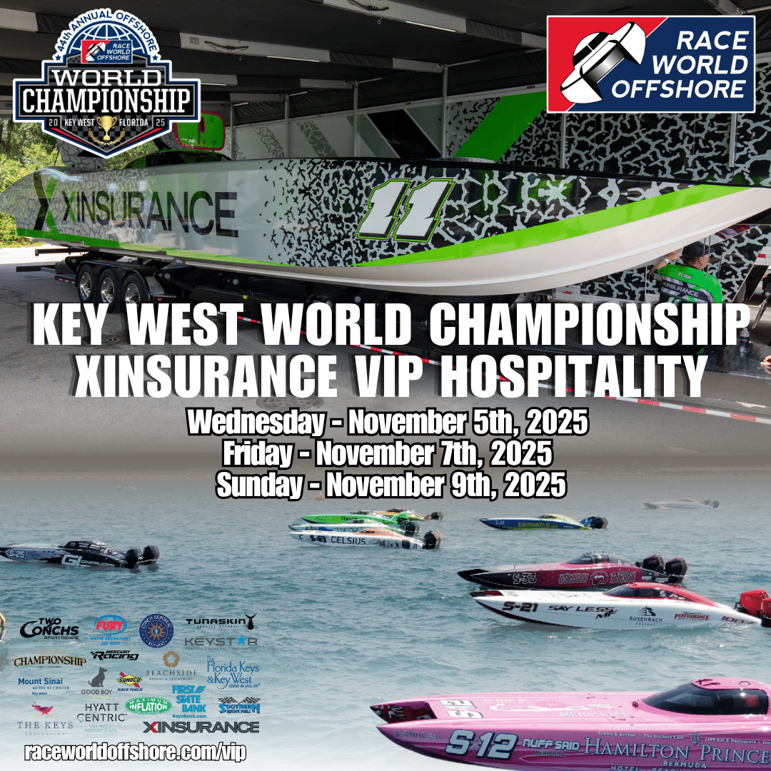 2025 Key West World Championship XINSURANCE VIP Experience - Race World ...